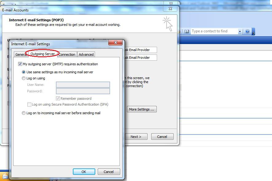 How to Set up Your Emails in Microsoft Outlook 2003 - JDR Group