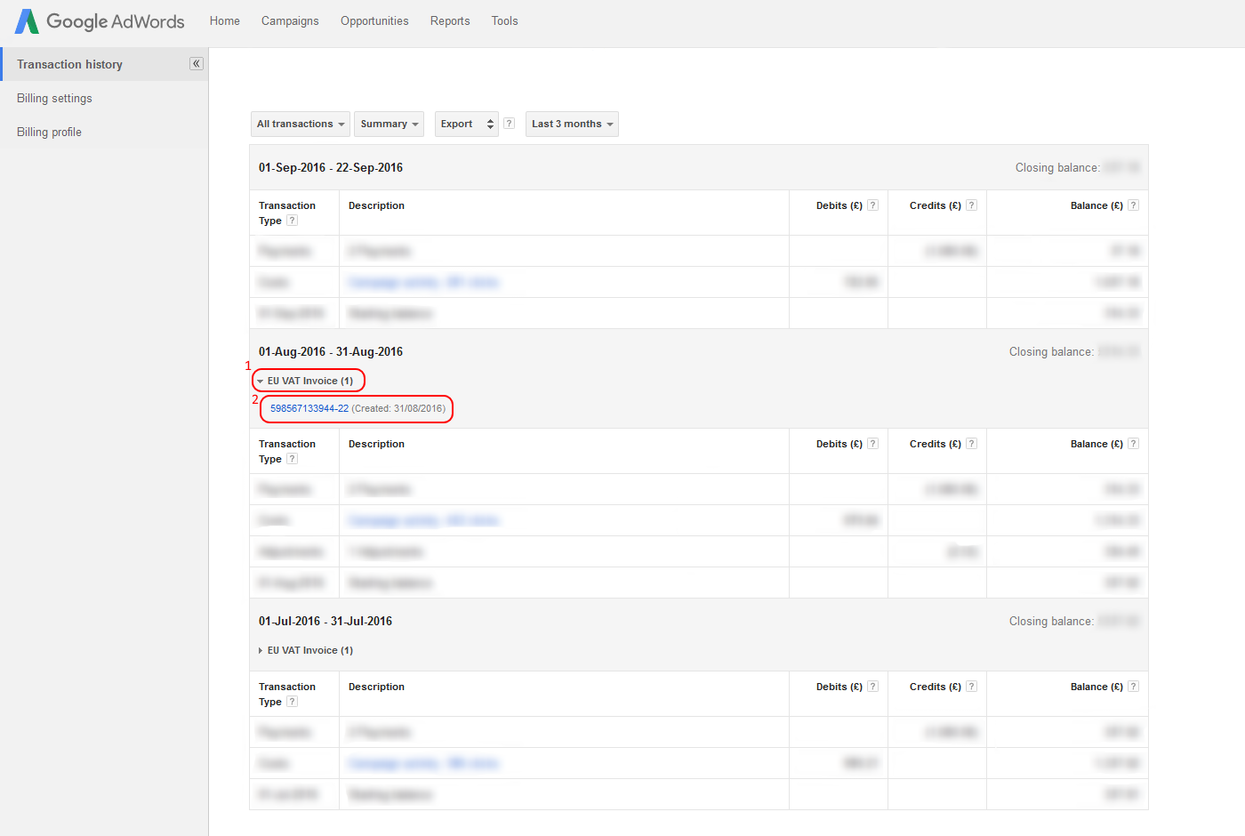 Navigating Google AdWords Invoices and Payments: Key Insights